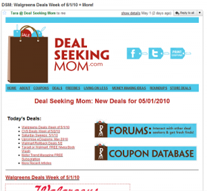 Notice for Deal Seeking Mom Email Subscribers! - Deal Seeking Mom