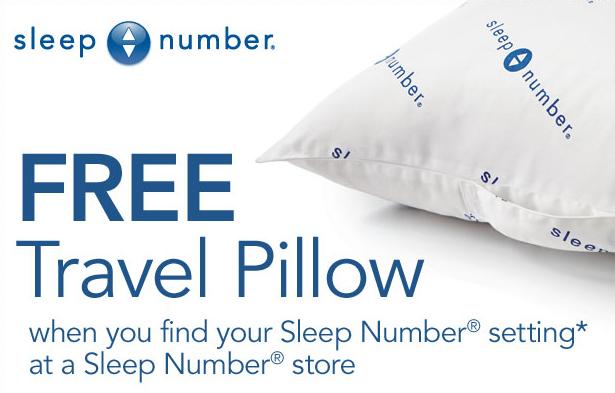 FREE Sleep Number Travel Pillow - Deal Seeking Mom