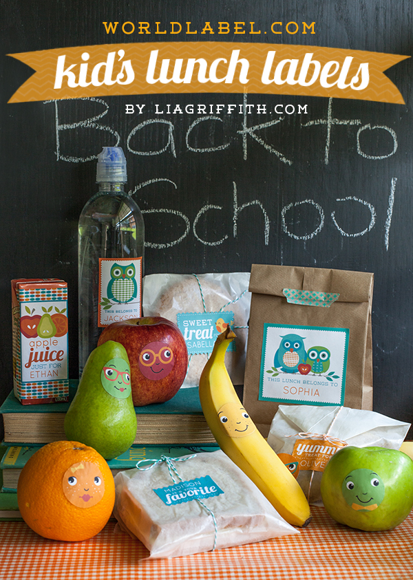 Back-to-School FREE Lunch Label Printables - Deal Seeking Mom
