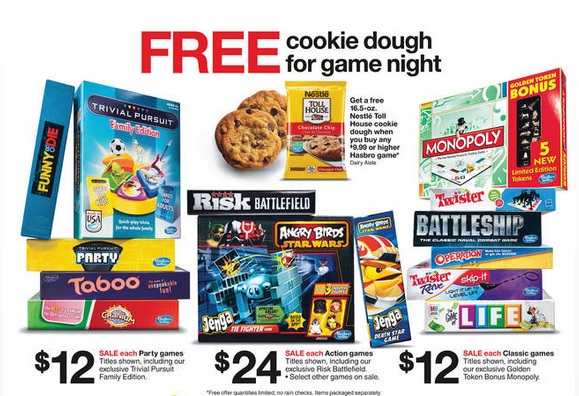 Monopoly & Cookie Dough $5.64 at Target - Deal Seeking Mom