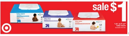 Up & Up Baby Wipes $0.90 at Target - Deal Seeking Mom