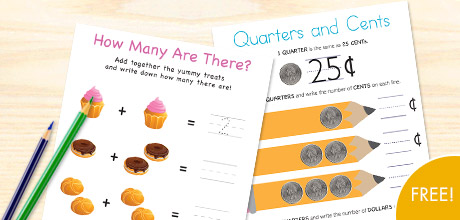 FREE Math Printables (K-3rd Grade) - Deal Seeking Mom