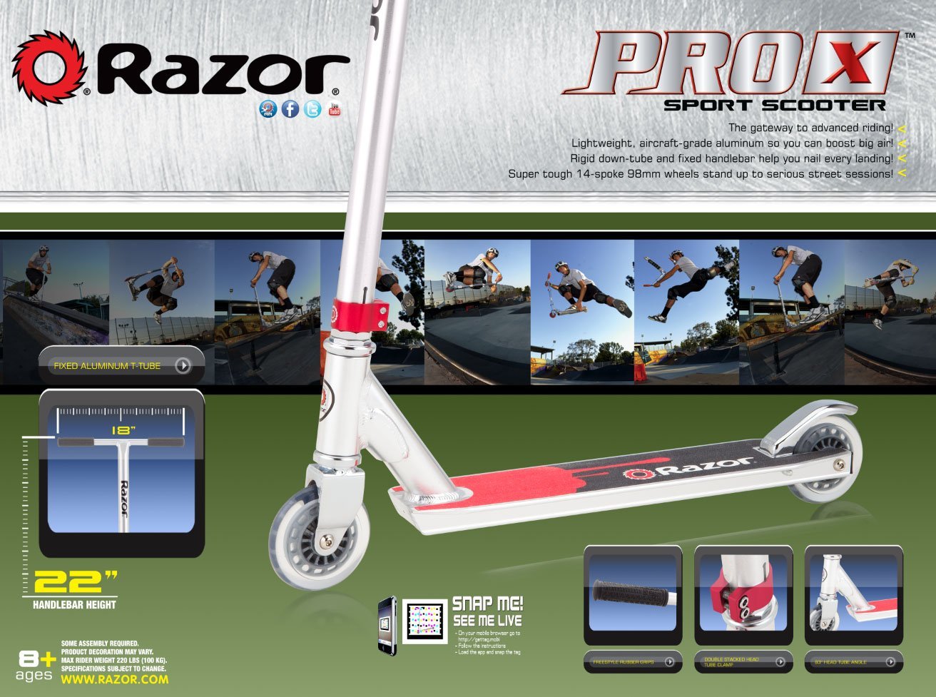 Razor Pro X Scooter $33.97 - Deal Seeking Mom