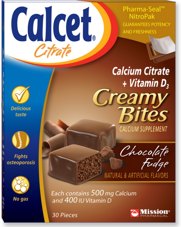 Calcet Creamy Bites Calcium Supplement FREE Sample - Deal Seeking Mom