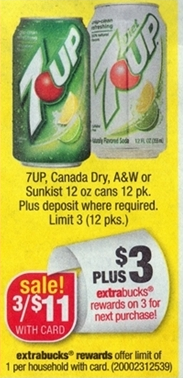 7-UP TEN $1.67 a 12-Pack at CVS - Deal Seeking Mom