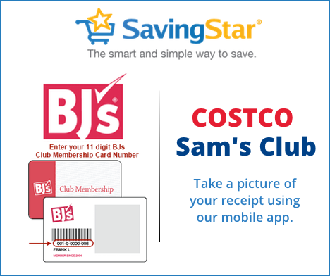 SavingStar Now Works at BJ's, Costco and Sams Clubs! - Deal Seeking Mom