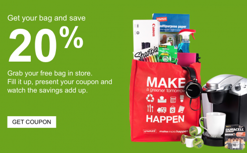 Fill Your Bag & Get 20% Off at Staples #LessStress - Deal Seeking Mom