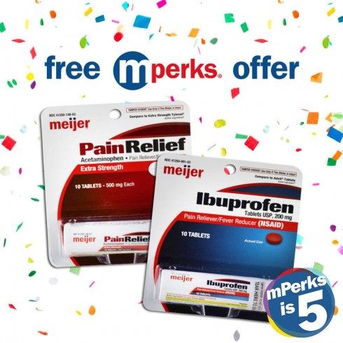 Meijer: FREE Ibuprofen or Acetaminophen with mPerks - Deal Seeking Mom