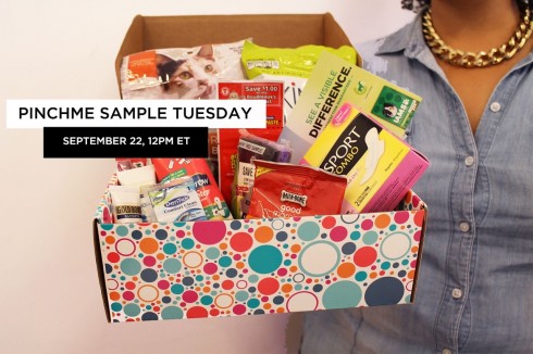 It's PINCHme Sample Tuesday on September 22nd at 12pm ET!!! - Deal ...
