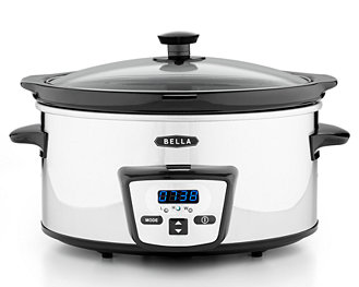 Bella 5 Qt. Programmable Crockpot $7.99 After Macy's Rebate - Deal ...