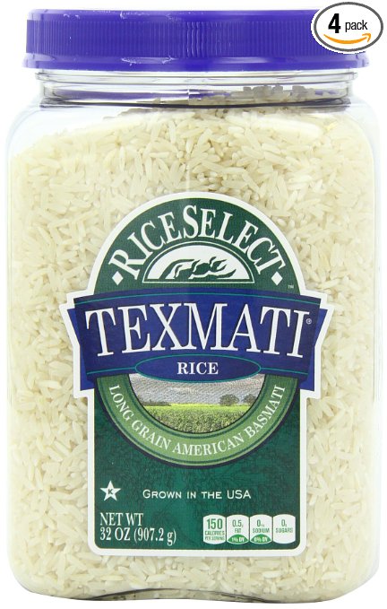 RiceSelect Texmati White Basmatic Rice 4-Pack $15.01 - Deal Seeking Mom