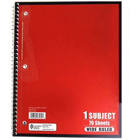 Spiral Notebooks $0.17 at Walmart - Deal Seeking Mom