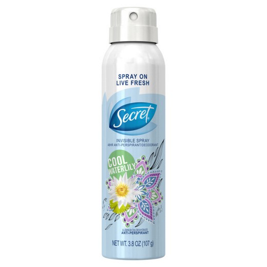 Secret Invisible Spray Deodorant $1.49 at Target - Deal Seeking Mom