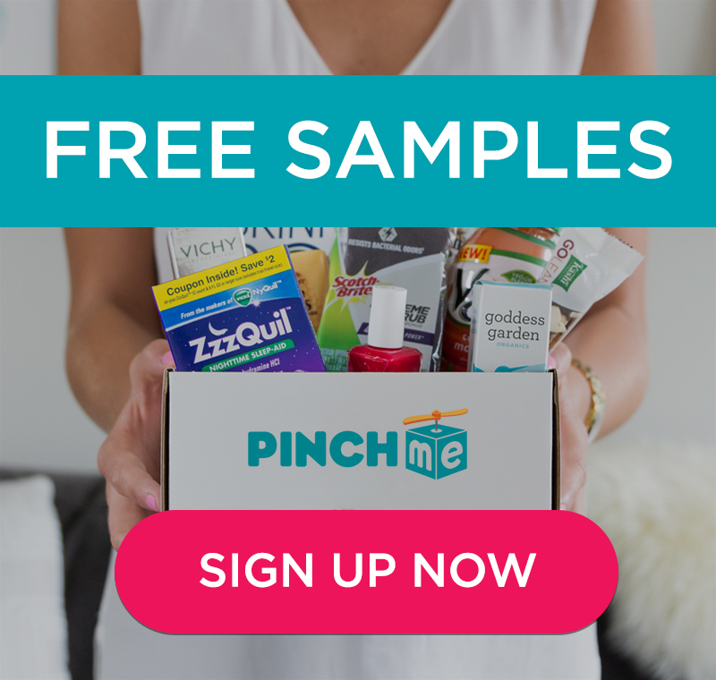 Surprise PinchMe Sample Tuesday | New FREE Samples at Noon EST ...