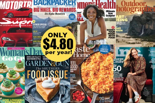 HUGE Magazine Sale: All Titles Just $4.80/year! - Deal Seeking Mom